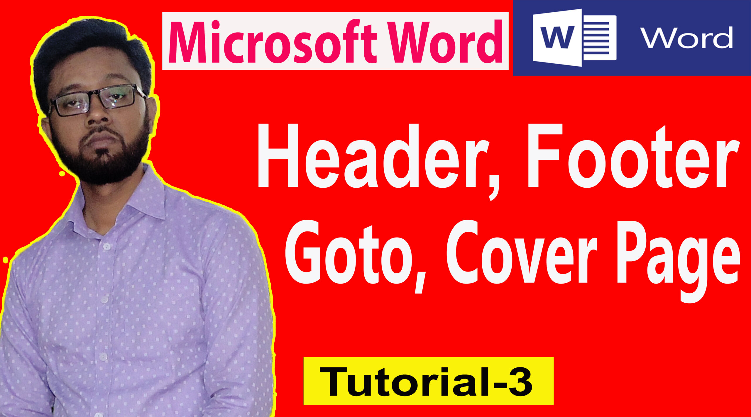 How To Use Go To Header Footer Page Break Cover Page In Ms Word 